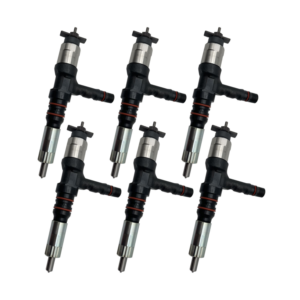 Diesel Fuel Injector 6261-11-3200 095000-6140 for Komatsu PC800-8 ...