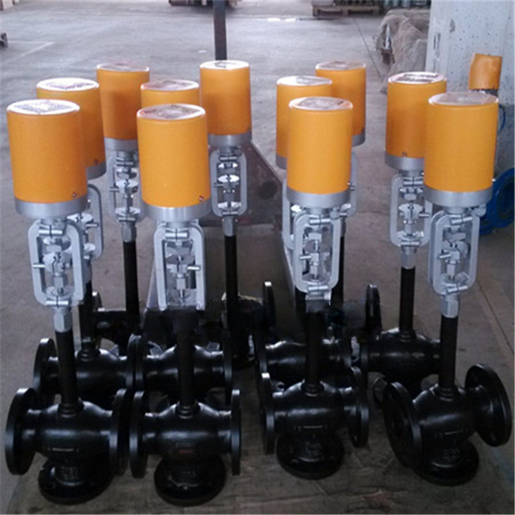 Thermal oil electric three-way control valve Electric temperature ...
